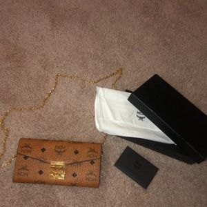 MCM | Bags | Mcm Chain Wallet Crossbody | Poshmark